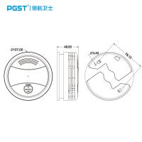 China Security Guard Popular Smart Alarm Smoke Detector Independent Smoke Alarm Sensor For Home Fire Security Protect for sale