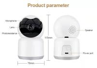 China Tuya Smart Indoor Mini Baby Monitor Camera 2MP/3MP Full HD Wireless Mini IP Wifi PTZ Security CCTV Camera for sale