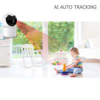 China Tuya Smart Indoor Mini Baby Monitor Camera 2MP/3MP Full HD Wireless Mini IP Wifi PTZ Security CCTV Camera for sale
