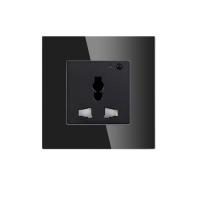 China 13A Tuya Timer Wall Socket 3500W Voice Activated Power Outlet for sale