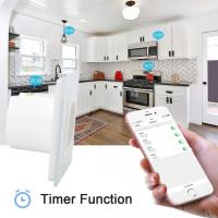 China Modern Style Tuya Smart App Remote Control Timer Wall Socket Popular Uk Standard Smart Socket for sale
