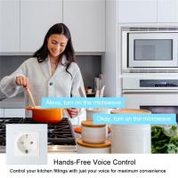 China Modern Style Tuya Smart App Remote Control Timer Wall Socket Popular Uk Standard Smart Socket for sale