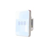 China WiFi 240V 2 Gang Tuya Smart Switch With Google Alexa Voice Control for sale