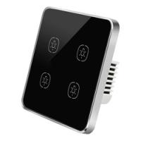 China WiFi 240V 2 Gang Tuya Smart Switch With Google Alexa Voice Control for sale