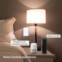 China 2.4GHz Tuya 4 Gang Smart Light Switch EU 3 Gang Wifi Light Switch for sale