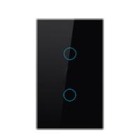 China 2.4GHz Tuya 4 Gang Smart Light Switch EU 3 Gang Wifi Light Switch for sale