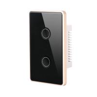 China 10A 4 Gang Zigbee Switch 120*74mm Smart Home Wall Light Switch for sale
