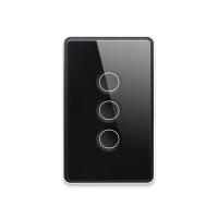 China 10A 4 Gang Zigbee Switch 120*74mm Smart Home Wall Light Switch for sale