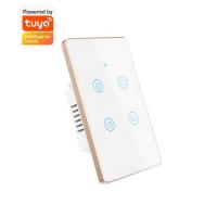 China Classic US Standard Wifi Smart Wall Switch Voice Control Schedule Remote Control By Tuya App Smart Electric Switch for sale