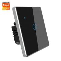 China Factory Outlet Tuya Smart WIFI Wall Switch Remote Control  1 Gang Light Switch App&Voice Control Supported for sale