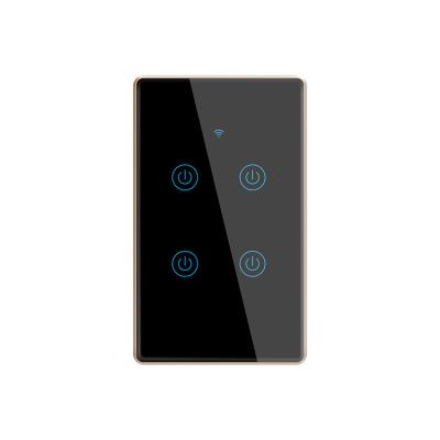 China Aluminium Bezel Tuya Smart Switch for sale