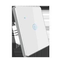 China Glomarket 1 Gang Tuya Smart Switch Aluminium Bezel Security Smart Home for sale