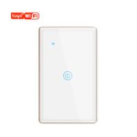 China Glomarket 1 Gang Tuya Smart Switch Aluminium Bezel Security Smart Home for sale