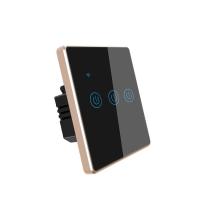 China Metal Border Tuya Smart Switch BLE 2.4G Alexa Controlled Light Switch for sale