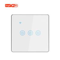 China Metal Border Tuya Smart Switch BLE 2.4G Alexa Controlled Light Switch for sale