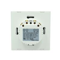 China 86*86mm 4 Gang Touch Dimmer Switch Iot Light Switch EU Standard for sale