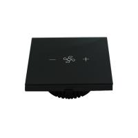 China Tempered Touch Tuya Smart Switch 240V 10A Wifi Fan Speed Controller for sale