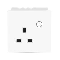 China IFTTT Alexa Smart 13 Amp Socket Timing Setting IEEE 802.11 B/G/N for sale