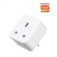 China CE 10A Smart Plug Socket Security Smart Home Zigbee Wall Socket Uk for sale