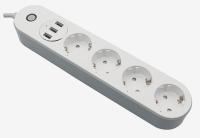 China 4 Sockets 2.4GHz Smart Power Strip And Wifi Surge Protector Alexa for sale