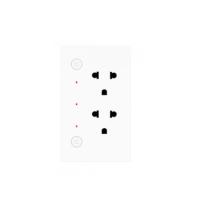 China 16A 3kw Wireless Multi Plug ZigBee Multi Outlet Remote Control for sale