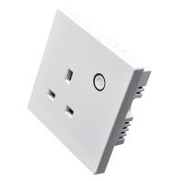China AC240V Smart Plug Socket 2.4G WiFi Tuya Smart Plug UK Fire Retardant for sale