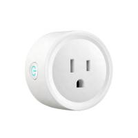 China White 3500W Wifi Controlled Power Outlet 220V Smart Plug Socket for sale