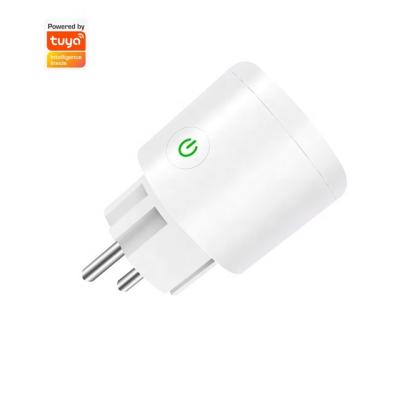 China 2.5in 10Amp Smart Plug Socket 16A Google Home Electrical Outlet for sale