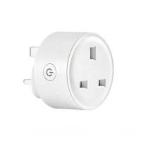 China 10A AC100V Smart Plug Socket UK Tuya Power Plug Alexa And Google Assistant for sale