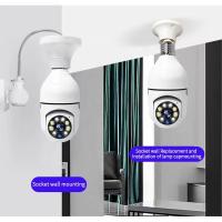 China Glomarket Smart Indoor Auto Tracking Full HD Light Bulb Camera Ip Smart Wireless Indoor Camera With Light for sale