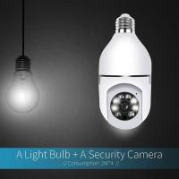 China Glomarket Smart Indoor Auto Tracking Full HD Light Bulb Camera Ip Smart Wireless Indoor Camera With Light for sale
