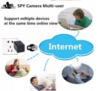 China 30fps 2 Million Pixels Tuya Hidden Camera IOS7.0 Android3.0 Support for sale
