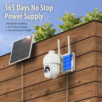 China 30M IR Tuya Smart Camera Solar Powered Long Range Wireless Security Camera for sale