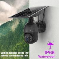 China PIR Radar Tuya Smart Camera PTZ 355 Solar Powered Wireless Outdoor Security Camera for sale