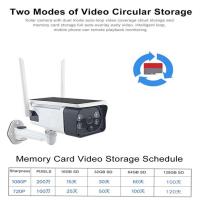 China Outdoor Tuya IP67 Solar Powered Security Camera With Motion Sensor for sale
