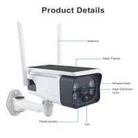 China Outdoor Tuya IP67 Solar Powered Security Camera With Motion Sensor for sale