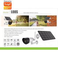 China CMOS Camera Tuya 1080p Smart Wireless Camera With Solar Panel for sale