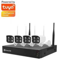 China 4/8 Channel Wifi Wireless CCTV Camera 1080P HD NVR Embedded Linux System for sale