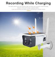 China Solar Camera Wifi Outdoor Waterproof Wireless 1080p Ip Security Surveillance Camera Baby Monitor for sale