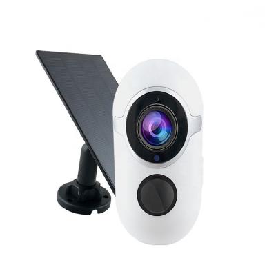 China Rechargeable Tuya Solar Camera 3.6mm Lens for sale