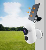 China Rechargeable Tuya Solar Camera 3.6mm Lens for sale