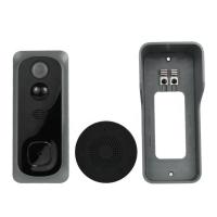 China Anti Theft IP54 Smart Video Doorbell 1080p Hd Wireless Peephole Cam Door Bell for sale
