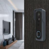 China Anti Theft IP54 Smart Video Doorbell 1080p Hd Wireless Peephole Cam Door Bell for sale