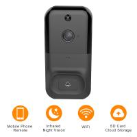 China High Sensitivity 128G Smart Video Doorbell Tuya Chime 3 To 5 Meter PIR for sale