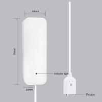 China ABS Tuya Wireless Water Leakage Detector Smart Alarm Sensor AAA Battery for sale