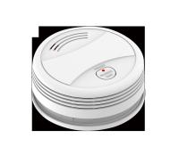China Tuya Smart Home Energy-saving Battery Power Supply Mobile App Push Wifi Smoke Detector for sale