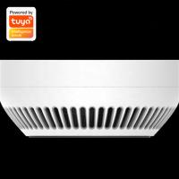 China Plastic Cover Smart Alarm Smoke Zigbee Detector Tuya App Control Household Sensor for sale
