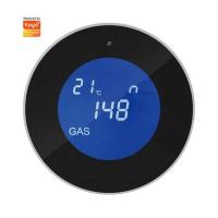 China LCD Gas Leak Detector Wifi 2.4GHz Smart Alarm Sensor Wall Mounted for sale