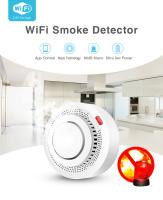 China 20m2 5G WIFI Smart Smoke Detector Tuya Nest Carbon Monoxide Detector for sale