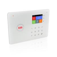 China 5V2A Touch Screen House Alarm 120dB Security Alarm System Wireless Gsm Alarm for sale